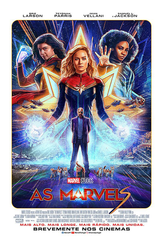 Cine Acessível - Em Cartaz - As Marvels